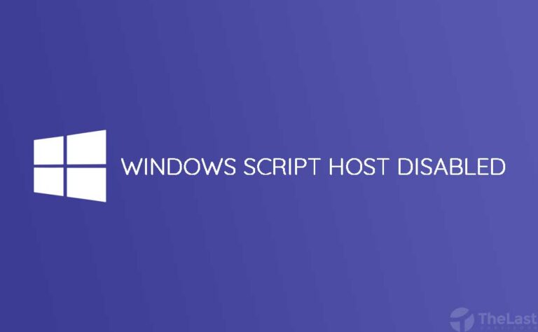 √ Panduan 4 Cara Mengatasi Windows Script Host is Disabled