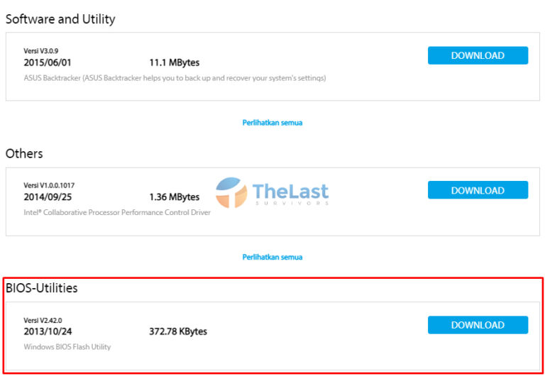 2 Cara Mudah Melakukan Update BIOS Semua Laptop/PC