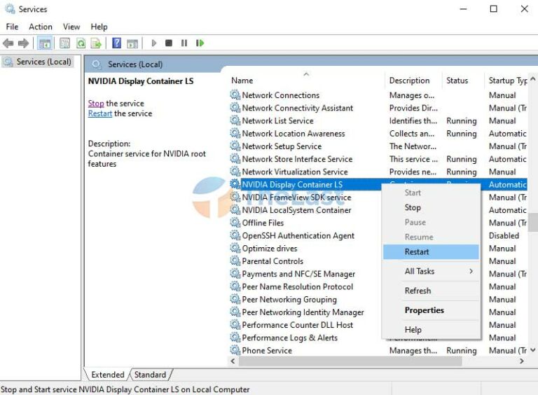 8 Cara Mudah Mengatasi Icon NVIDIA Control Panel yang Hilang