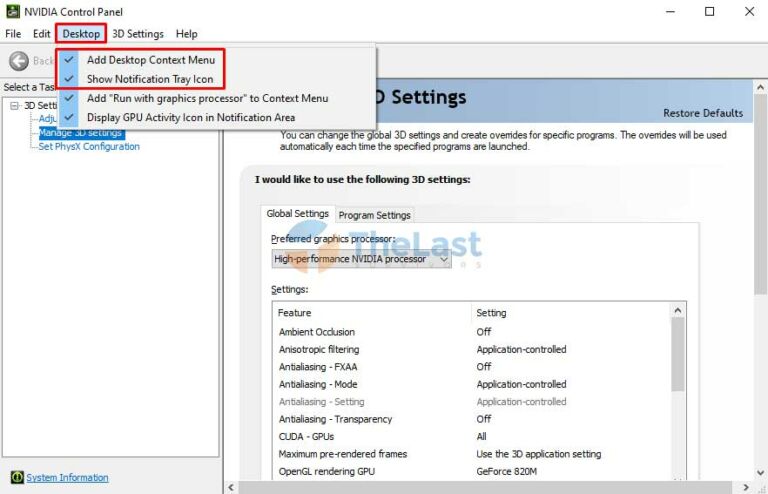 8 Cara Mudah Mengatasi Icon NVIDIA Control Panel yang Hilang