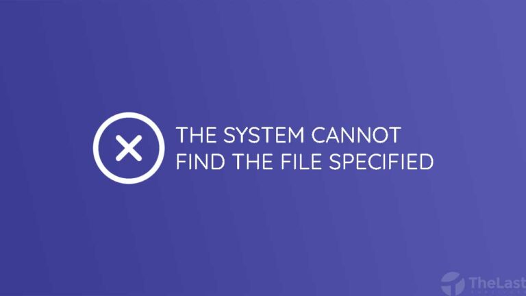 8 Cara Mengatasi The System Cannot Find The File Specified