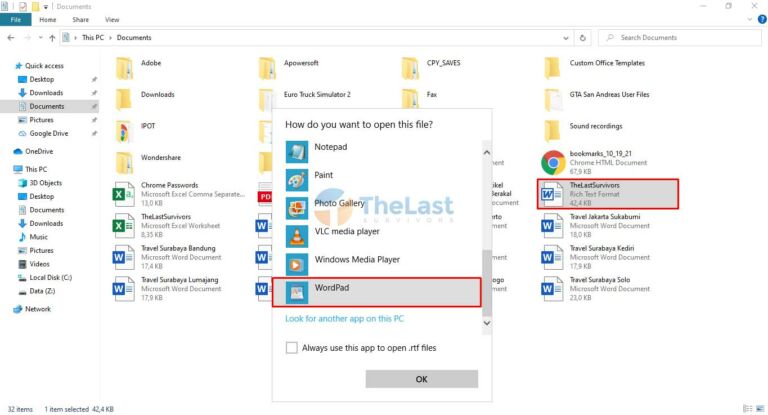 2 Cara Mudah Membuka File RTF di PC/Komputer dan HP
