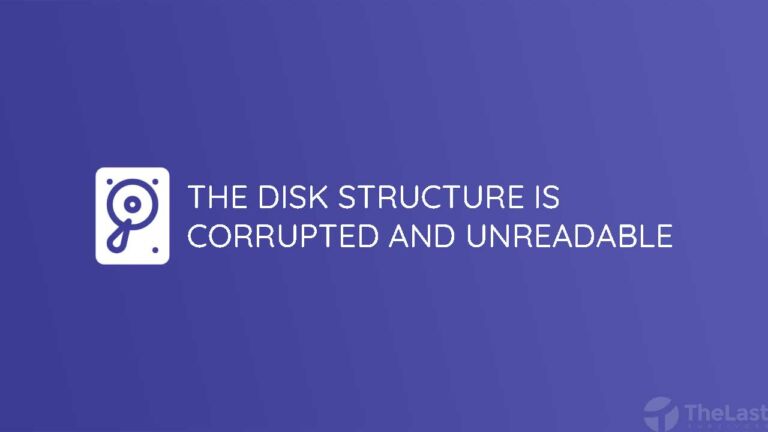 6 Cara Atasi the Disk Structure is Corrupted and Unreadable