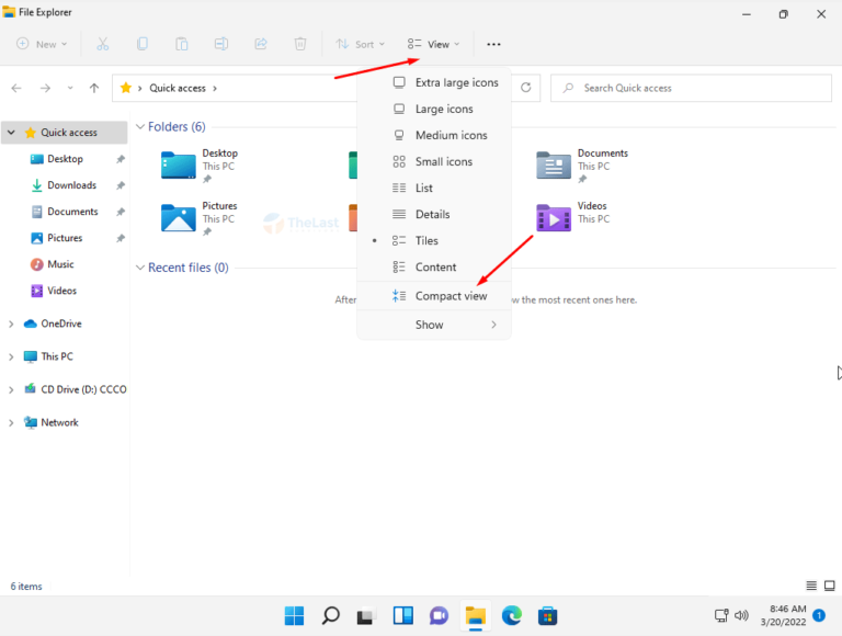 2 Cara Mudah Mengaktifkan Compact View di Windows 11