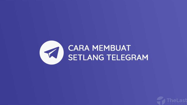 2 Cara Membuat Setlang di Telegram dengan Mudah, 100% Work