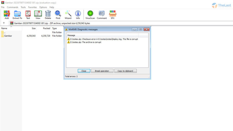 в љ Panduan 8 Cara Memperbaiki File Rar Yang Corrupt