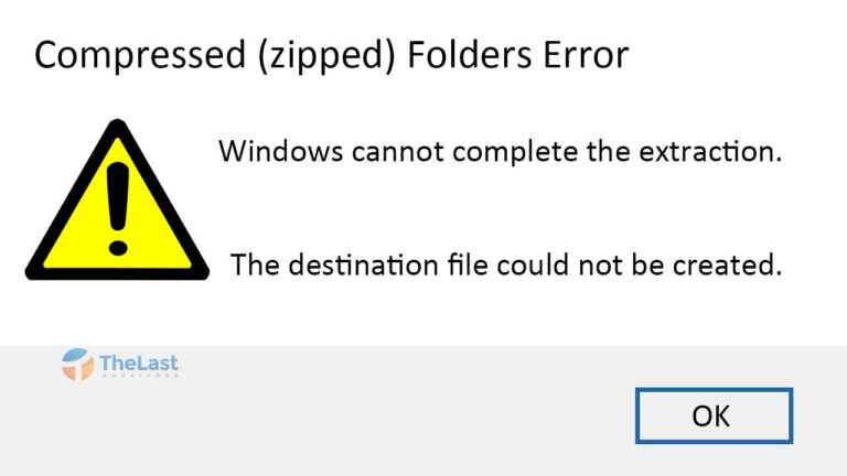 √ 6 Cara Mengatasi Windows Cannot Complete The Extraction √ 6 Cara Mengatasi Windows Cannot Complete The Extraction