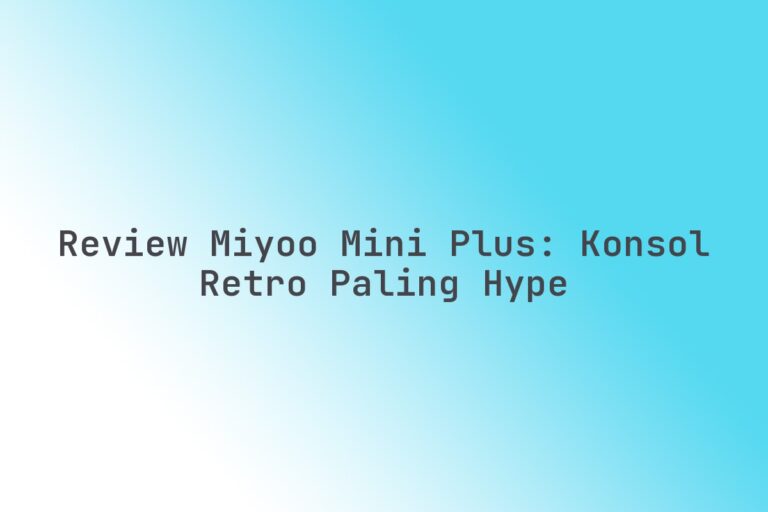 √ Review Miyoo Mini Plus: Konsol Retro Paling Hype - Thelastsurvivors